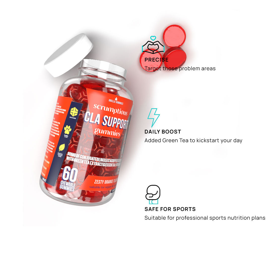 CLA Support Gummies | Grilla Fitness