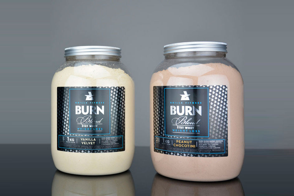 Shake it out with Grilla Fitness Burn Blend